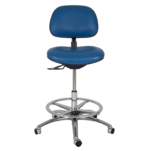 Gibo Kodama Stamina CE3 Series Cleanroom ESD Vinyl Chair