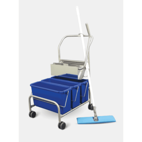 Perfex TruClean Pro Triple Bucket Mopping System