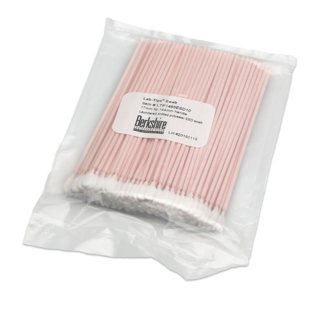 Berkshire Lab-Tips Long Handle ESD Swab - 1,000/Case