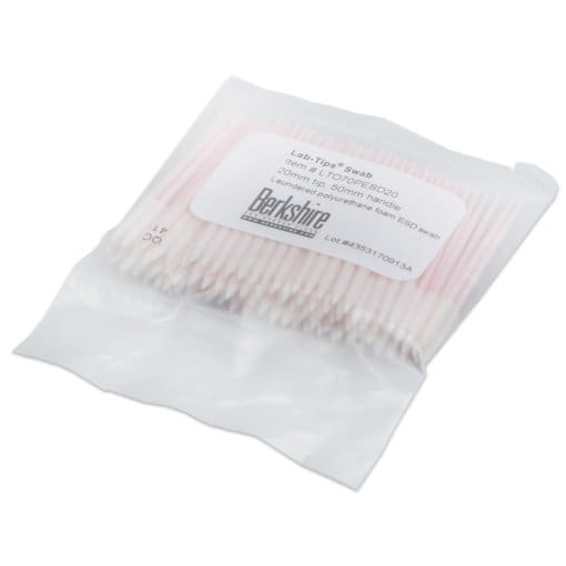 Berkshire Lab-Tips Pointed Tip Foam Head ESD Swab