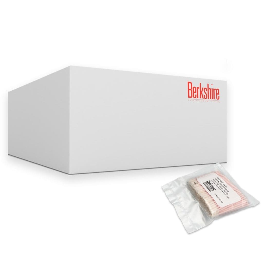 Berkshire Lab-Tips Rounded Foam Head ESD Swab | Static Dissipative ...