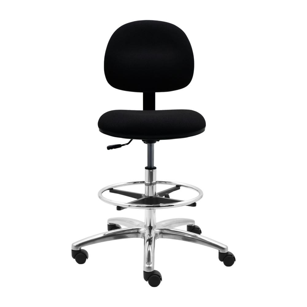 Industrial Seating 45 Series Industrial Chair- Aluminum Base, Standard ...