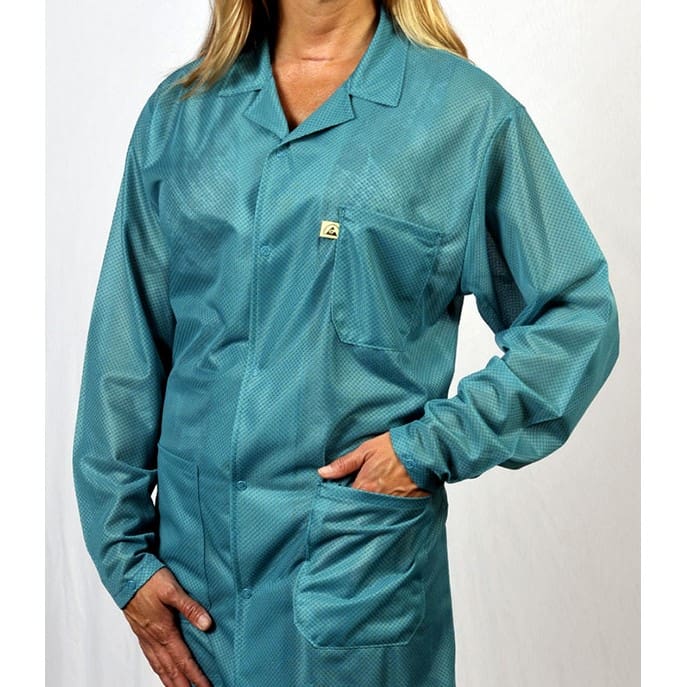 Tech Wear LOJ-83 ESD-Safe Coat - Teal
