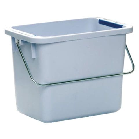 Vileda 6 Liter Cleanroom Bucket - 10/Case
