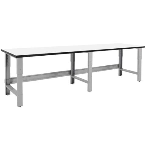 Benchpro Roosevelt Series 1" White Phenolic Resin Top Workbench